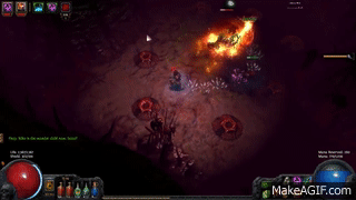 Path of Exile - Act 4 Piety - Laser Analysis on Make a GIF