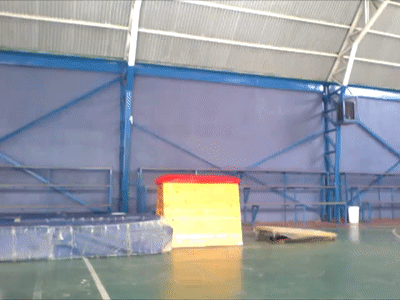 salto Carpa abierta Plinton on Make a GIF