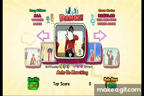 Just Dance Kids Ants Go Marching on Make a GIF
