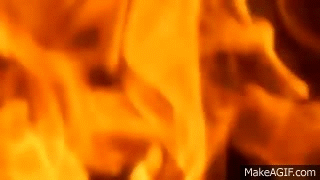 big flames gif on Make a GIF