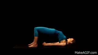 Bridge Pose - Yoga Journal Poses on Make a GIF