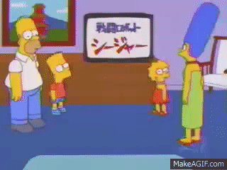 the simpsons seizure robots on Make a GIF
