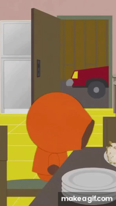 Kenny Crying South Park #shorts #southpark on Make a GIF