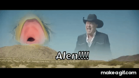 The Screaming Sky Beast on Make a GIF