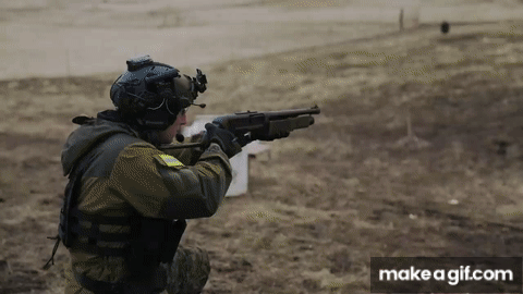 Insane Russian 4 GUAGE Shotgun, the KS-23 (way bigger than a 12 guage ...