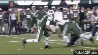 1 Minute of Mark Sanchez Butt Fumble on Make a GIF