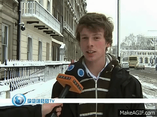 Heavy snow brings London to standstill on Make a GIF