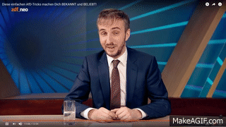 Neo Magazin Royale "Trump Jingle" on Make a GIF