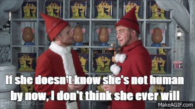 Elf (1/5) Movie CLIP - Buddy Realizes He's Human (2003) HD on Make a GIF