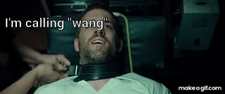 Deadpool Clip - I'm calling wang. on Make a GIF