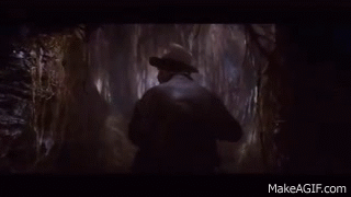 Indiana Jones Raiders Of The Lost Ark - Famous Scene on Make a GIF