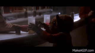 Star Wars Kabe needing her fix on Make a GIF