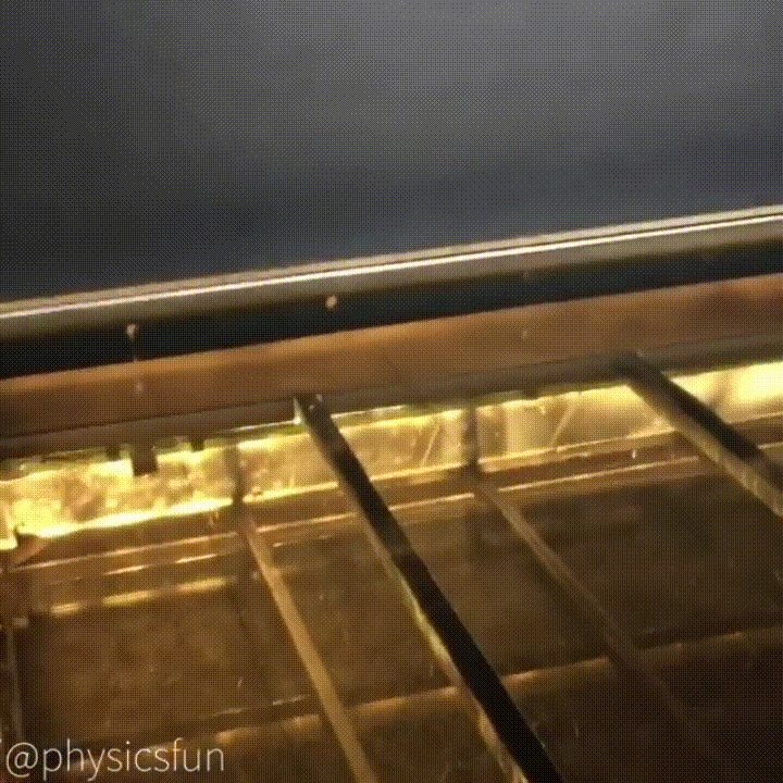 Cosmic Rays in Cloud Chamber on Make a GIF