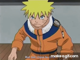 Naruto Fails His Shadow Clone Jutsu Exam (Genin Rank) on Make a GIF