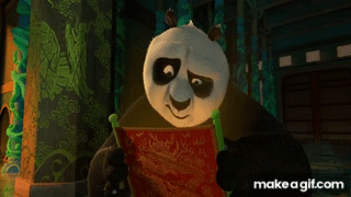 Kung Fu Panda 2008 Master Shifu Gets the Dragon Scroll Scene 4K HD Clip ...