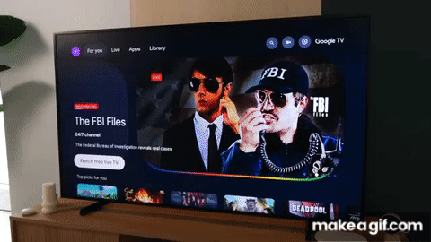 Google TV Streamer & Remote First Impressions on Make a GIF