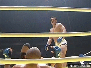 B.J.Penn vs. Lyoto Machida on Make a GIF