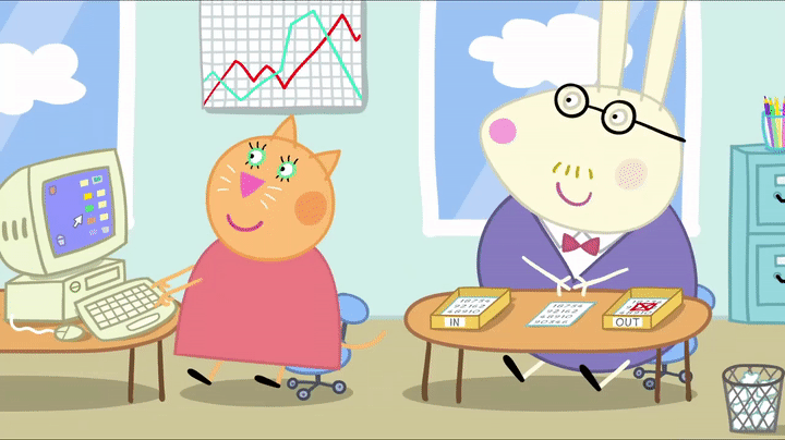 Peppa Pig Works at Daddy Pig's Office | Peppa Pig Official Family Kids ...