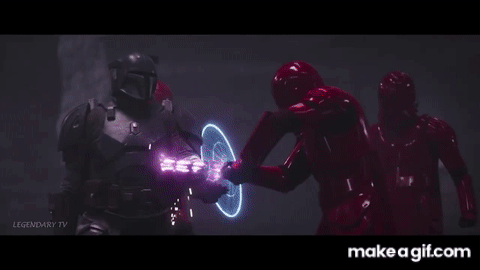 Paz Vizsla Death Scene - Paz VS Moff Gideon Army | The Mandalorian ...