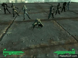 Fallout 3: Colonel Autumn Break Dancing on Make a GIF