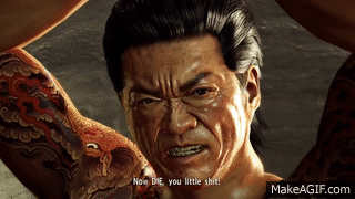 Yakuza 0 Kuze Second Fight on Make a GIF