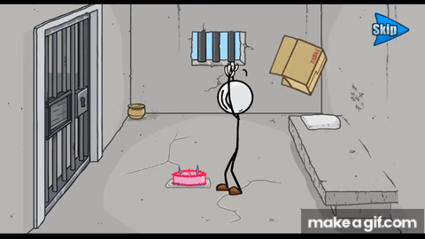 Escaping the Prison Remastered - All Choices, Fails & Endings on Make a GIF