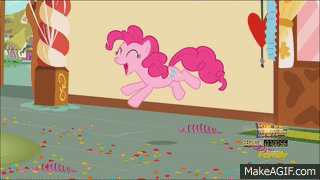 Pinkie Pie falling apart on Make a GIF