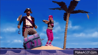 LazyTown | You Are A Pirate Music Video on Make a GIF