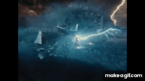 Zack Snyder's Justice League | Flash Goes Back In Time on Make a GIF