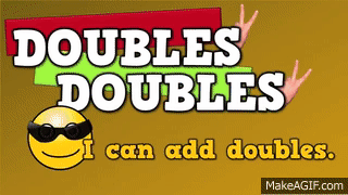 Doubles Doubles (I Can Add Doubles!) (6-10 Version) on Make a GIF