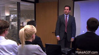 Michael Scott PowerPoint on Make a GIF