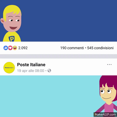 C'è un modo per distinguere le pagine e i profili ufficiali di Poste ...