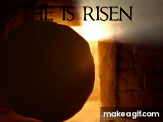 He is Risen Empty Tomb on Make a GIF