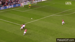 Kaká v Manchester United, 2007: 60 Great UEFA Goals on Make a GIF