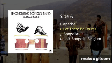 Incredible Bongo Band - Bongo Rock (1973) FULL ALBUM on Make a GIF