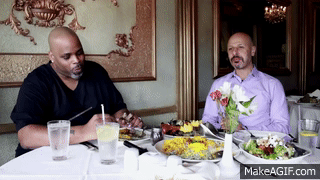 Maz Jabroni - Darya Persian Food Review feat. Daym Drops on Make a GIF