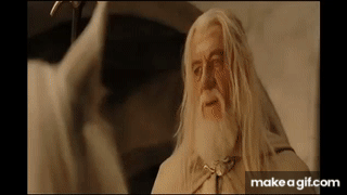 Denethor death on Make a GIF