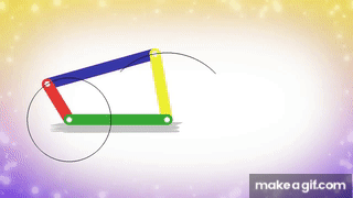 Crank Rocker Mechanism on Make a GIF