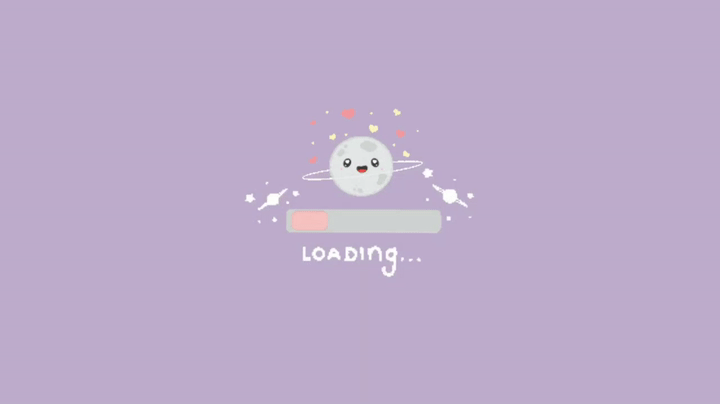 Cute Pastel Aesthetic Loading Screen ~ FREE on Make a GIF
