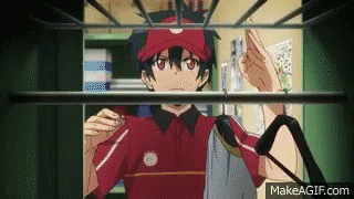 The Devil is a Part Timer Episode 1 (English Dubbed) on Make a GIF