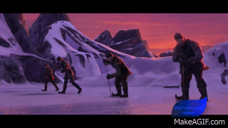 Frozen Movie - First Scene (Men Cutting Ice) on Make a GIF