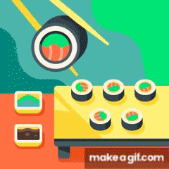 food montage on Make a GIF