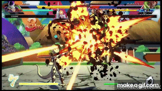 DRAGON BALL FighterZ DESTRUCTIVE FINISHES in 4K HD on Make a GIF
