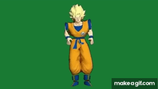 Goku Baila La Cumbia De Dragon Ball Super Versión Extendida On Make A Gif