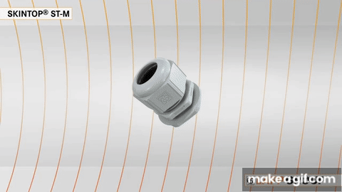 SKINTOP® ST-M Cable Glands on Make a GIF