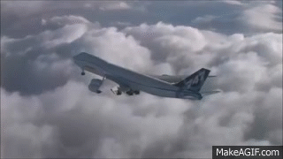 Stalling 747 Jumbo Aircraft on Make a GIF