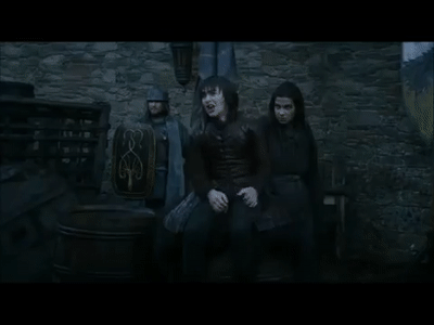 Game of Thrones Theon takes Winterfell and kills Ser Rodrik on Make a GIF