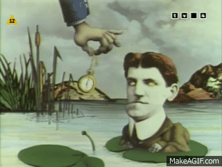 monty python frog gilliam cartoon on Make a GIF