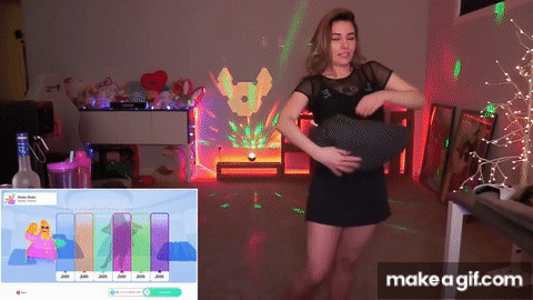 Alinity Nip Slip on Make a GIF