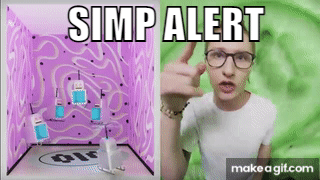 SIMP ALERT2 on Make a GIF